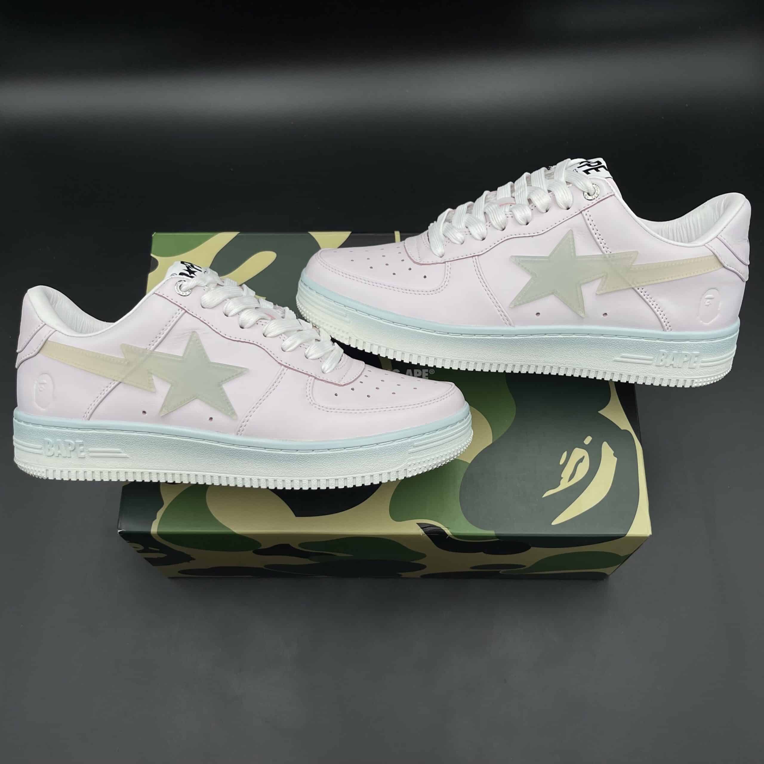 Bape - sta - Bleu / Rose - Pointure : 42