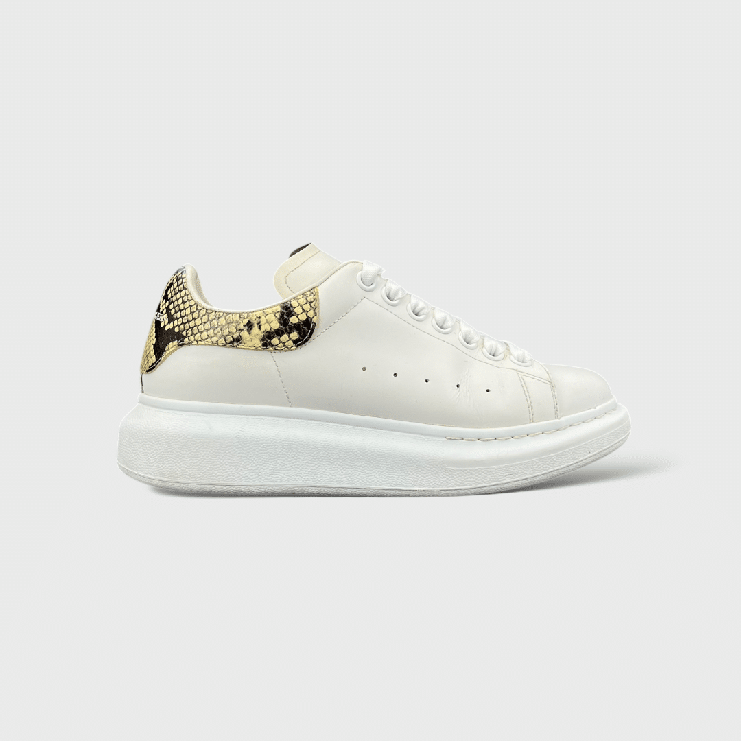 Alexander Mcqueen - Oversize - Blanc / Python - Pointure : 37,5